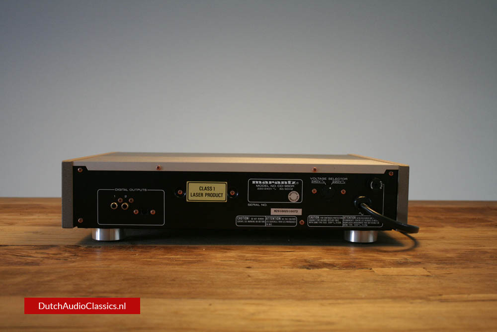 Marantz CD95 DR - DutchAudioClassics.nl
