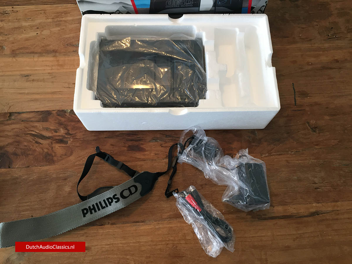 Philips CD15 portable cdplayer - DutchAudioClassics.nl