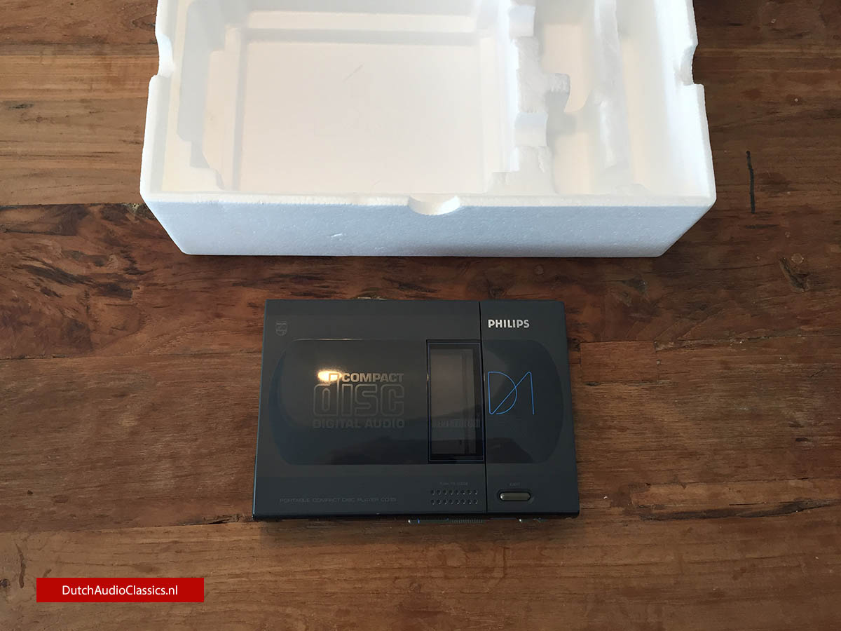 Philips CD15 portable cdplayer - DutchAudioClassics.nl