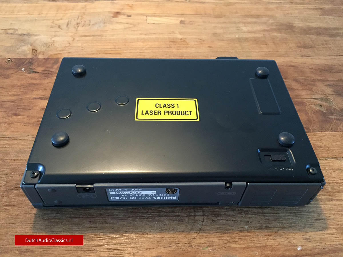 Philips CD15 portable cdplayer - DutchAudioClassics.nl