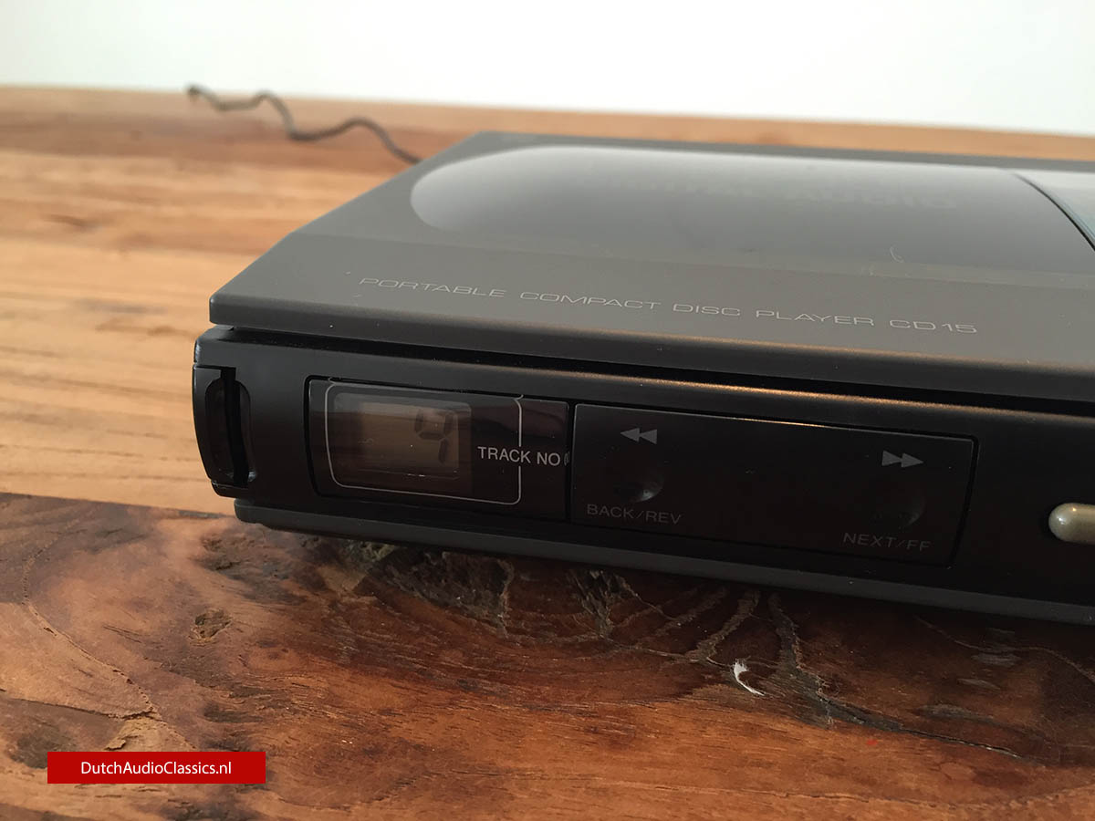 Philips CD15 portable cdplayer - DutchAudioClassics.nl