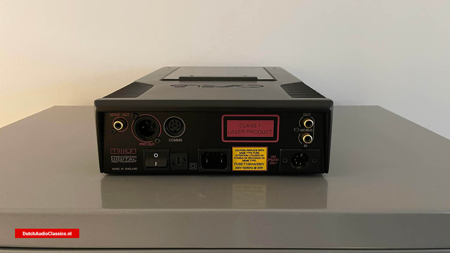 Cyrus Discmaster - Philips CDM9 Pro cdmechanism - DutchAudioClassics.nl