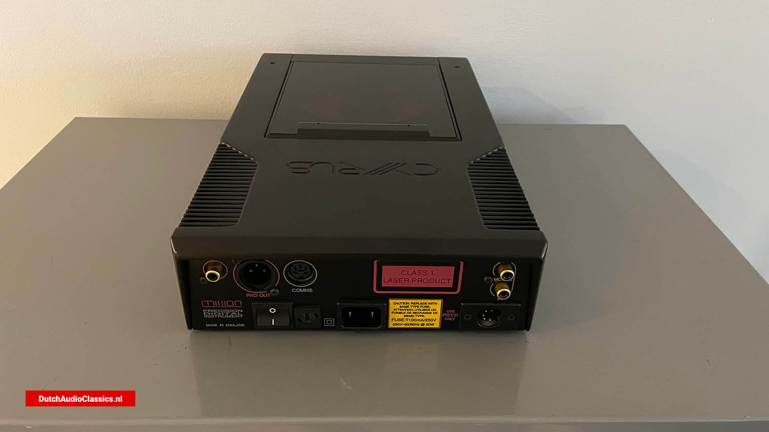 Cyrus Discmaster - Philips CDM9 Pro cdmechanism - DutchAudioClassics.nl