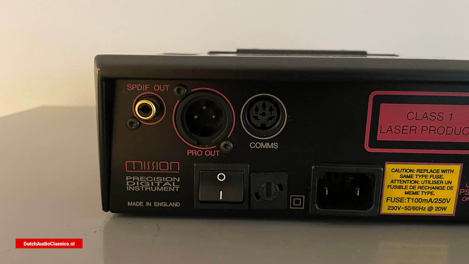 Cyrus Discmaster - Philips CDM9 Pro cdmechanism - DutchAudioClassics.nl