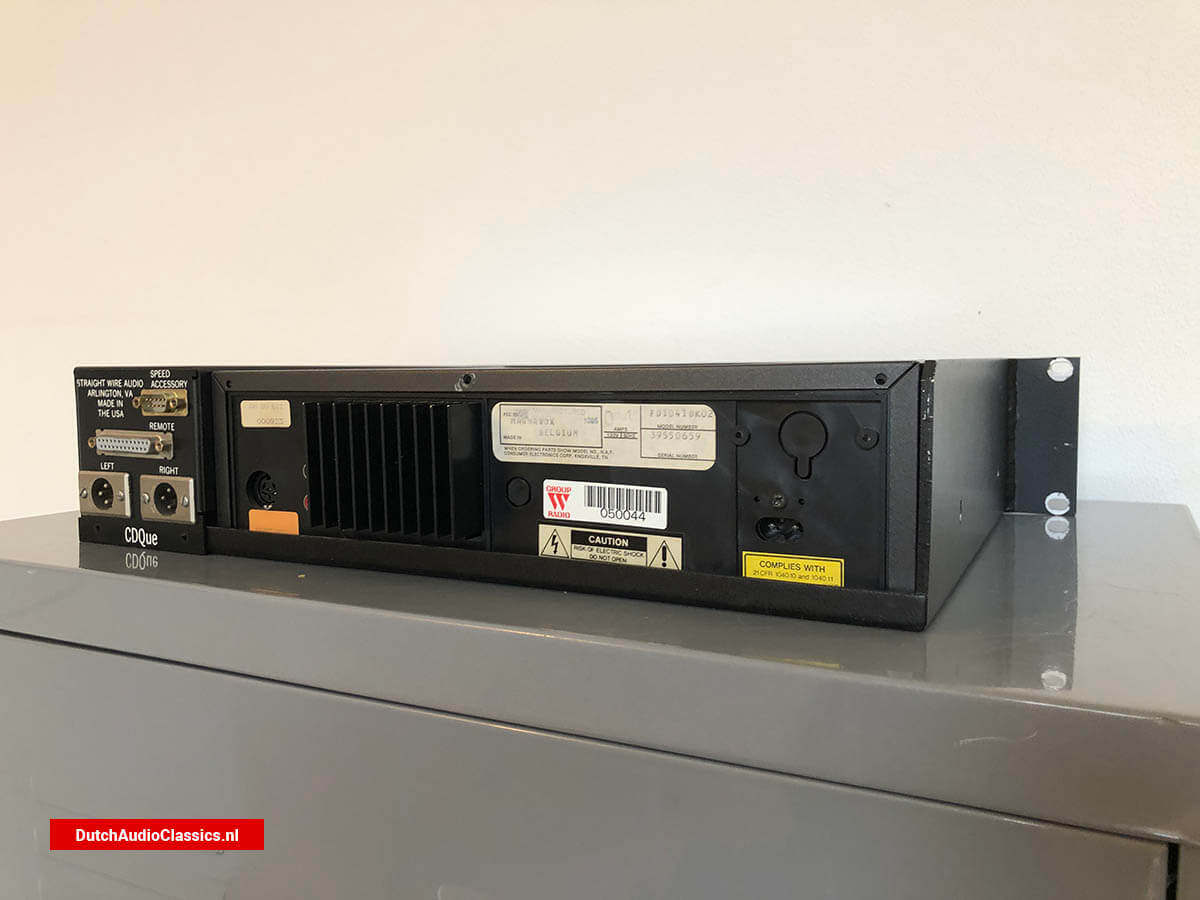 Straight Wire Audio CDQue Broadcast cdplayer (Philips CD150 ...